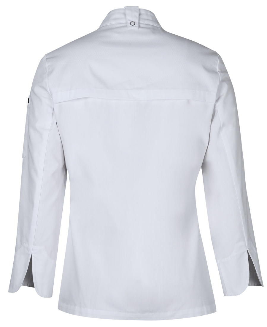 JB'S Wear Ladies L/S Snap Button Chef Jacket (5CJL1) – allworkwear