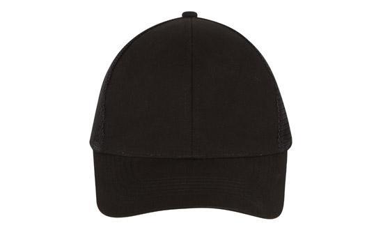 Headwear Brushed Cotton With Mesh Back Cap (4181) – allworkwear