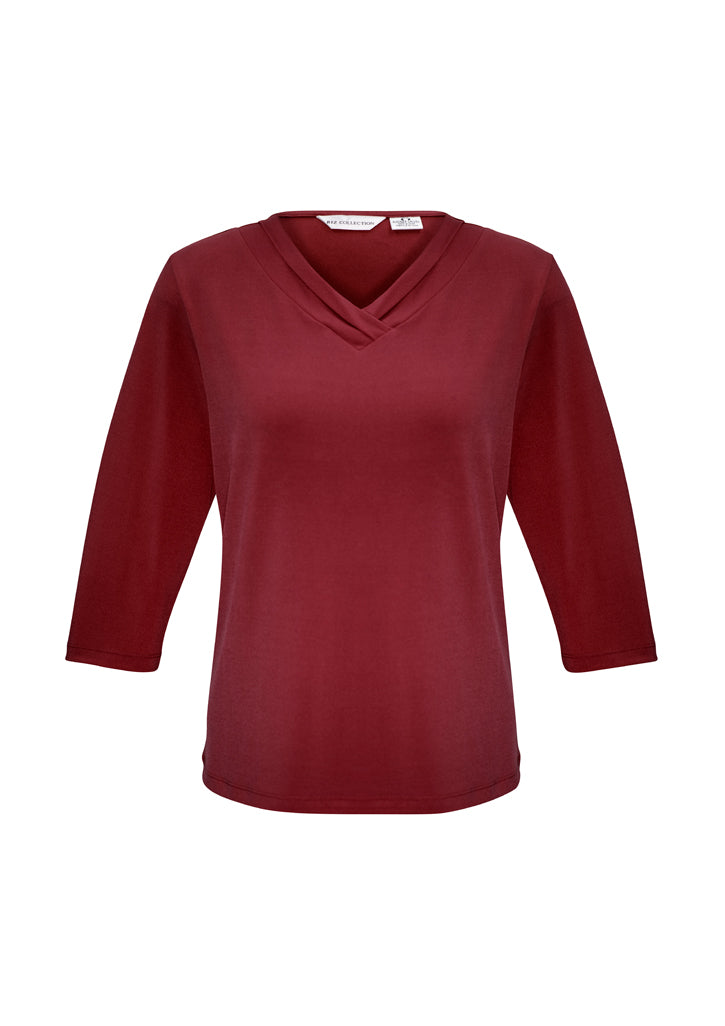 Biz Collection Ladies Lana 3/4 Sleeve Top (K819LT) – allworkwear